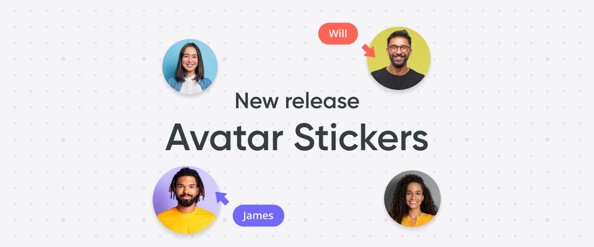 Personalize collaboration with Cacoo’s avatar stickers | Nulab